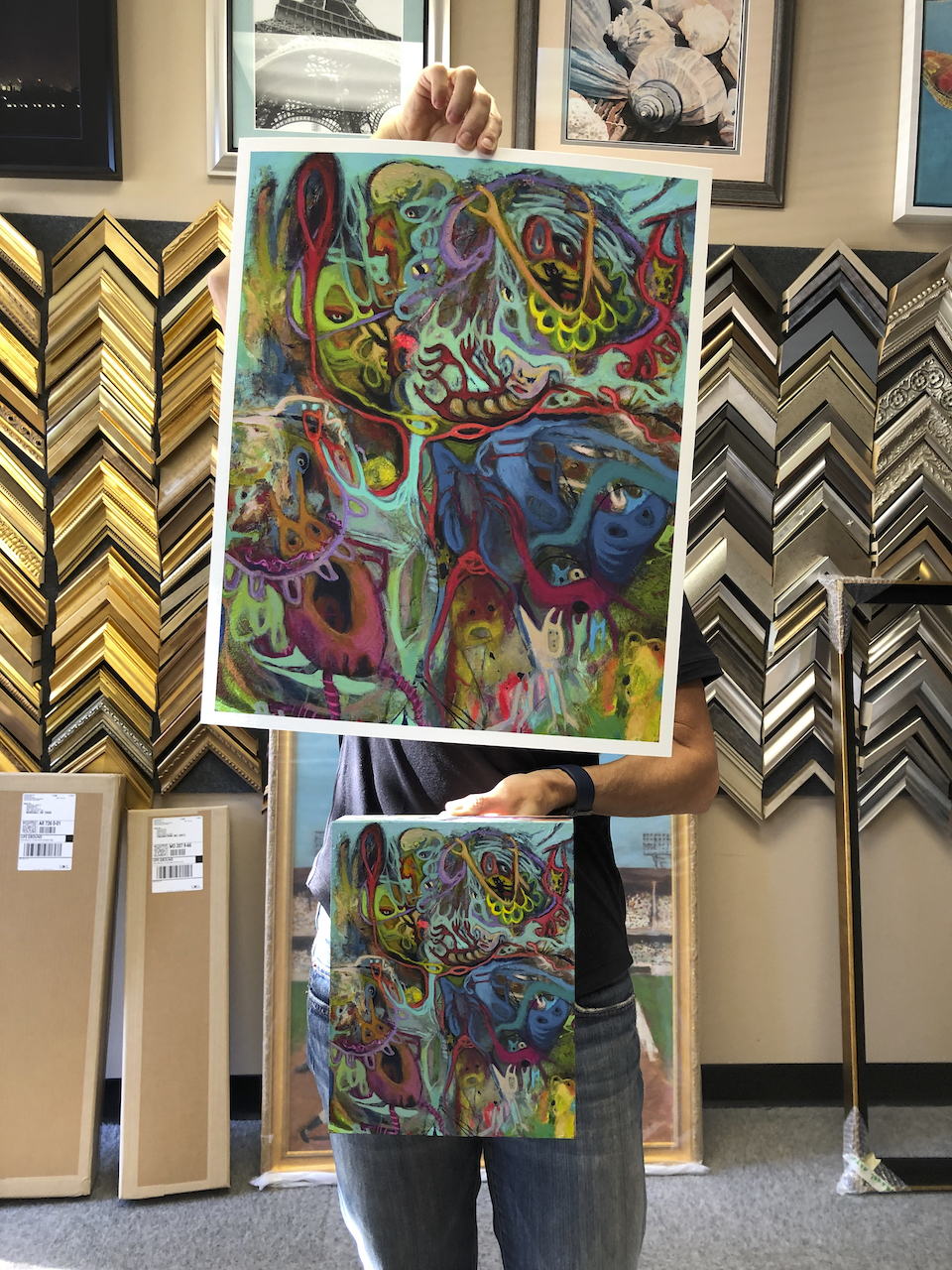 The difference between a Giclee and a Lithograph | michellespiziri.com